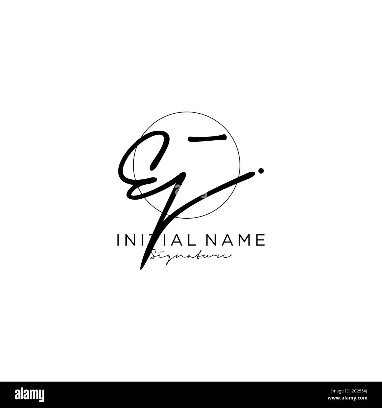 Ej signature Cut Out Stock Images & Pictures - Alamy