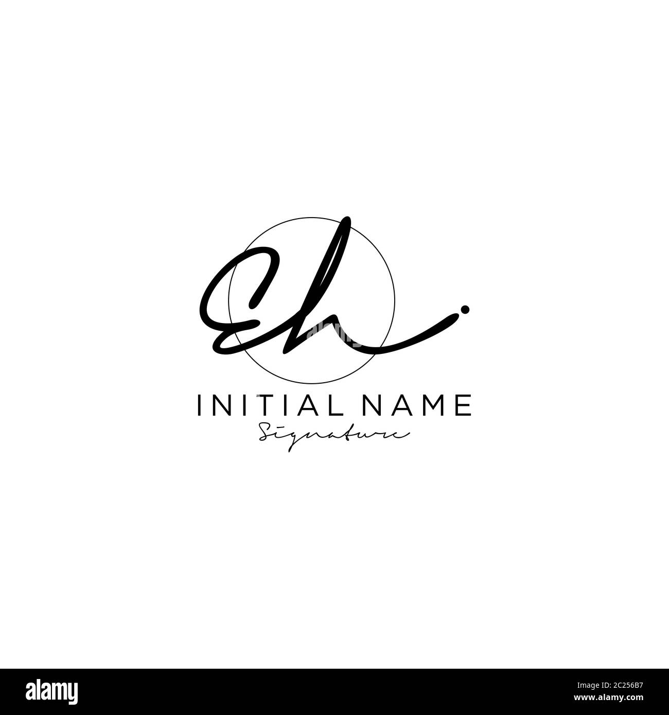 Eh initials hi-res stock photography and images - Alamy