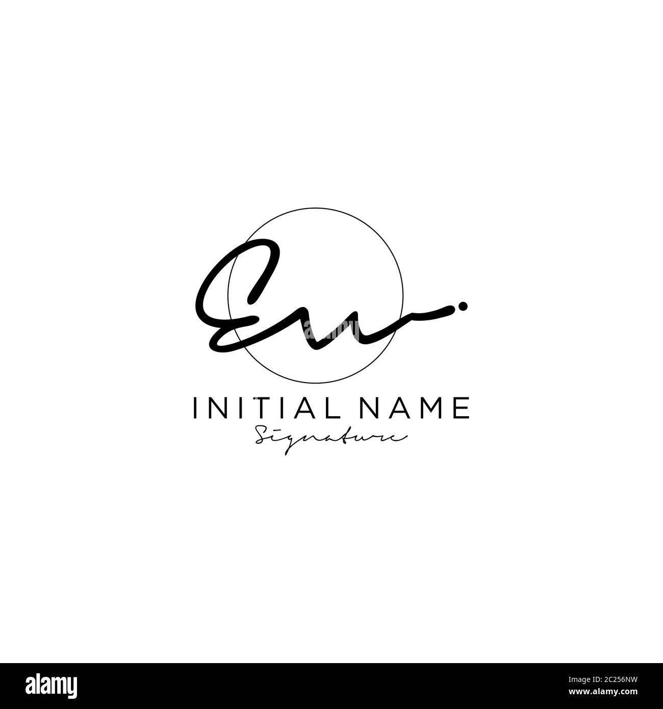 Ew initials hi-res stock photography and images - Alamy