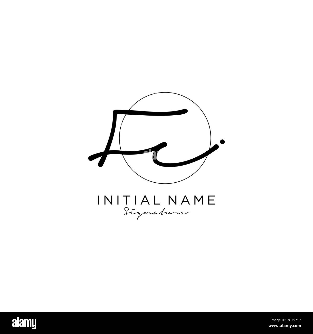 Fc letter logo Stock Vector Images - Alamy