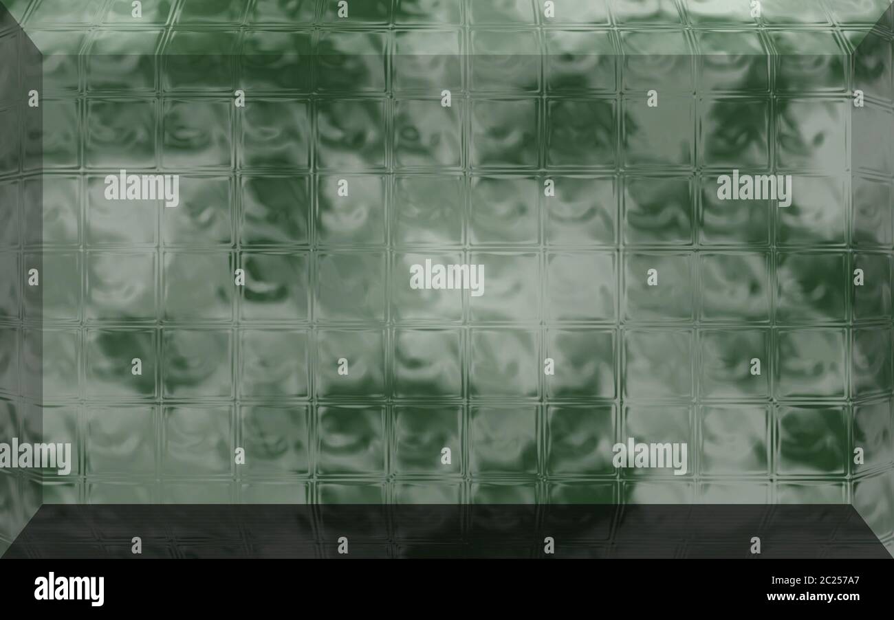 3D base on this abstract background with frosted glass block effect in ...