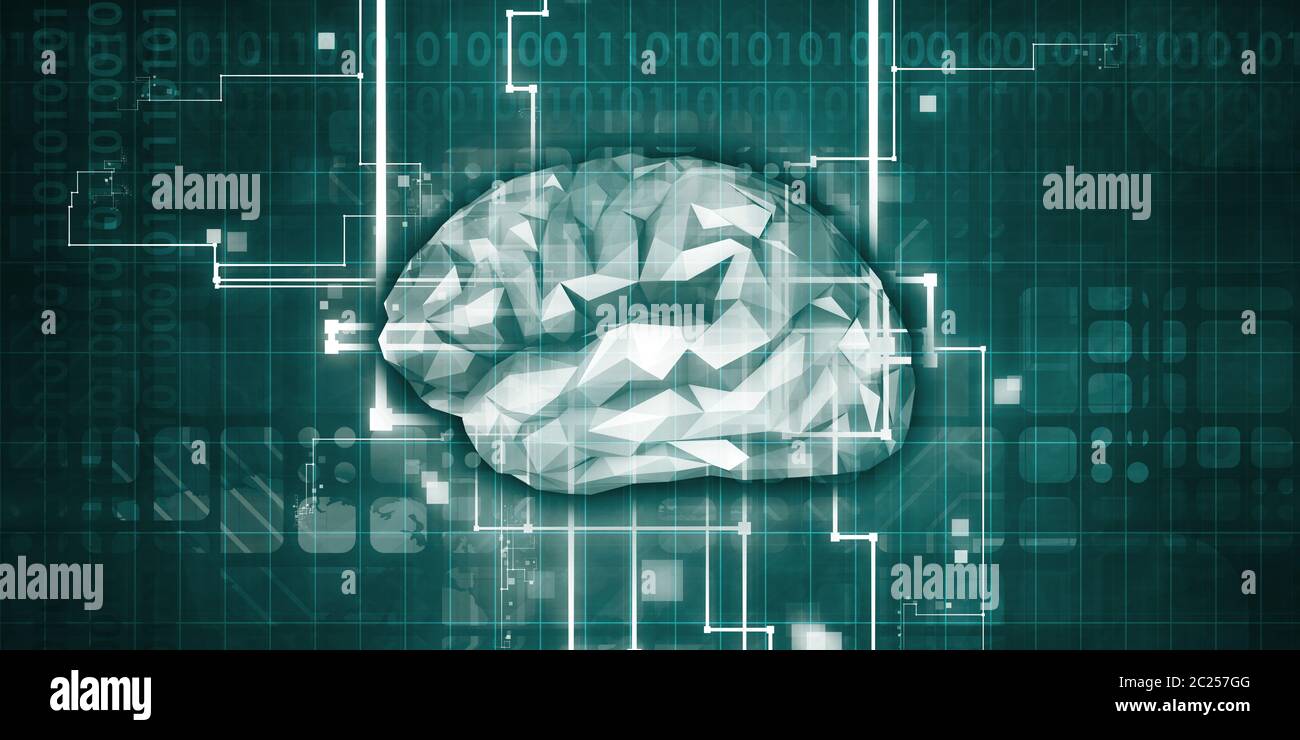 Science Analytics and Medical Concept for Brain Stock Photo - Alamy