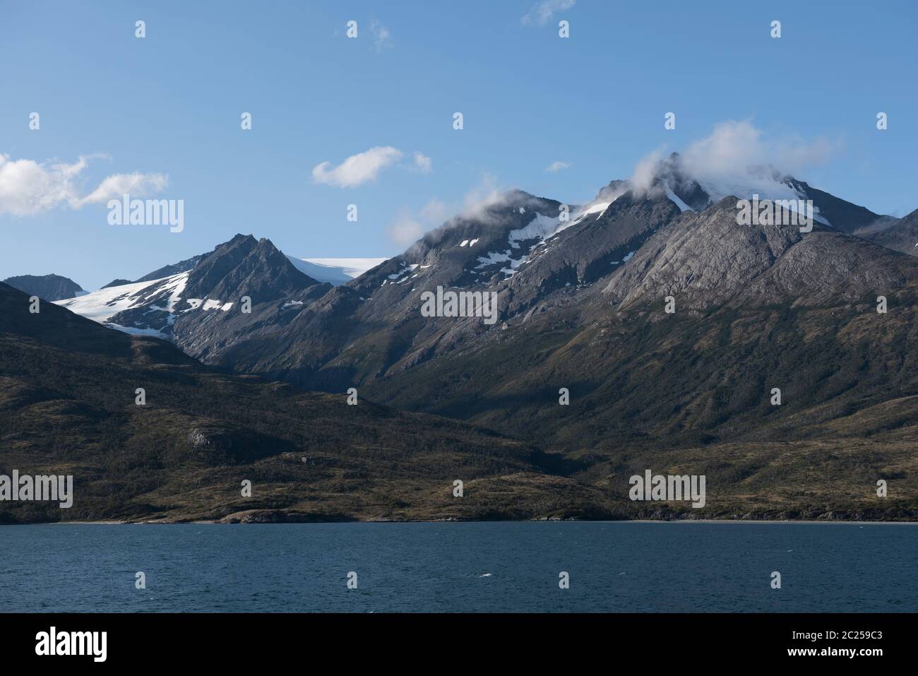 Glacier Alley in the Beagle Channel, Patagonia, Chile, South America ...