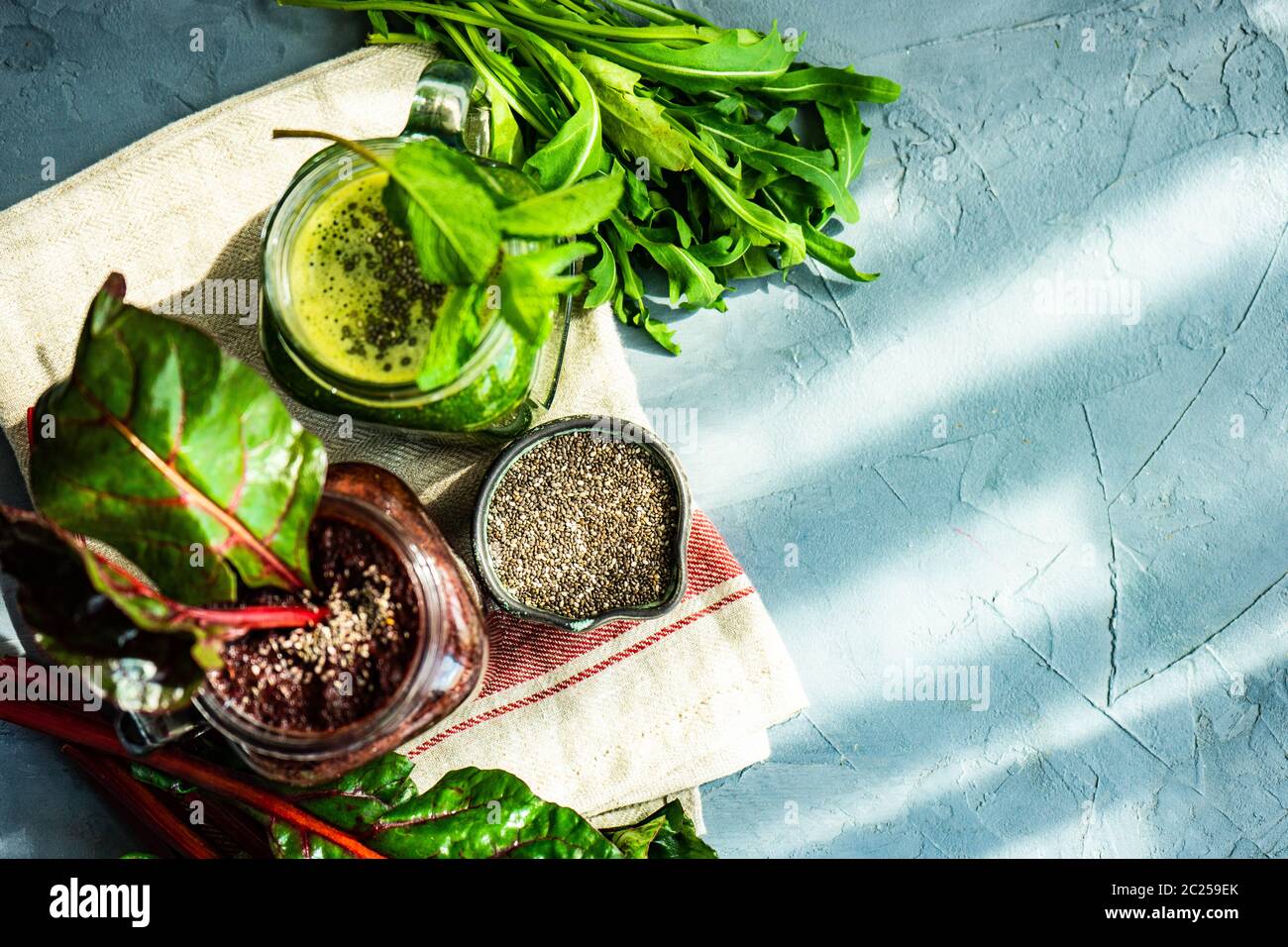 Organic food concept Stock Photo - Alamy