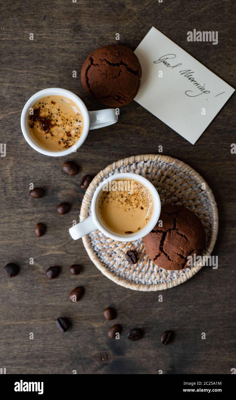 Good morning coffee hi-res stock photography and images - Alamy
