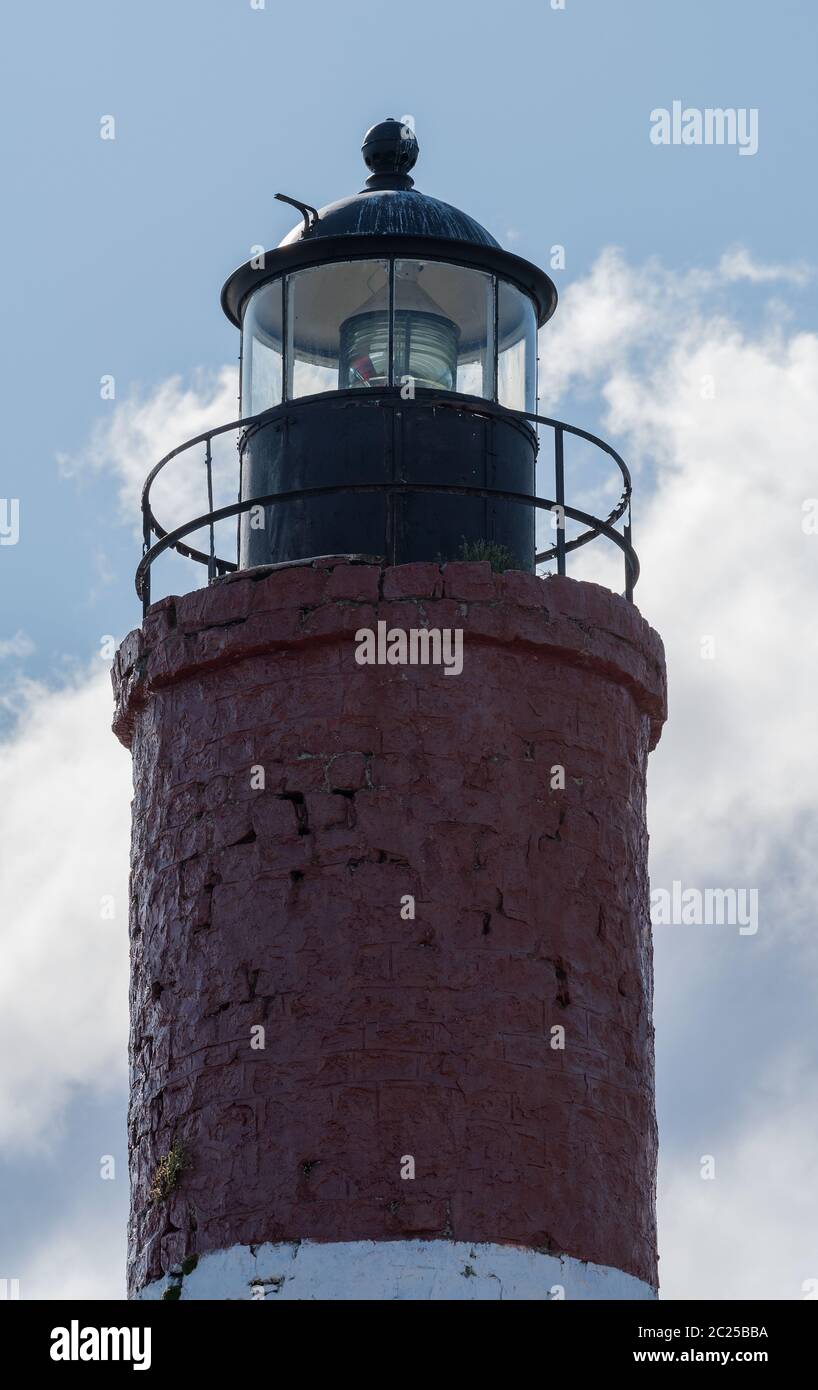 Les Eclaireurs Lighthouse near Ushuaia in Beagle Channel, Argentina ...