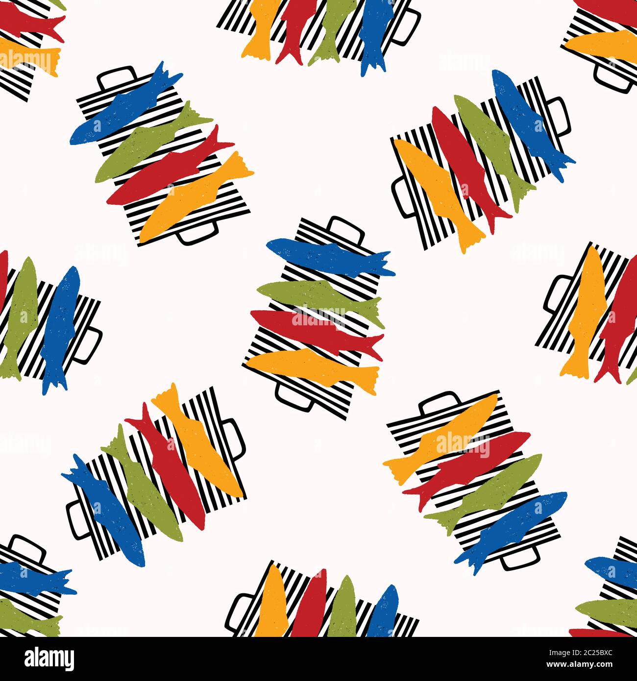 Bbq sardines Stock Vector Images - Alamy