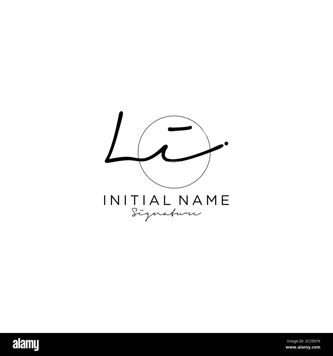 Letter li logo Stock Vector Images - Alamy