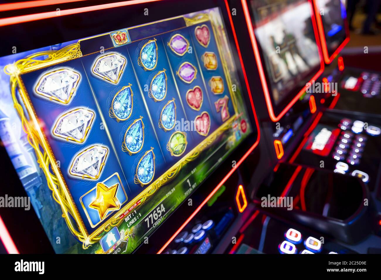 Slot monitor hi-res stock photography and images - Alamy