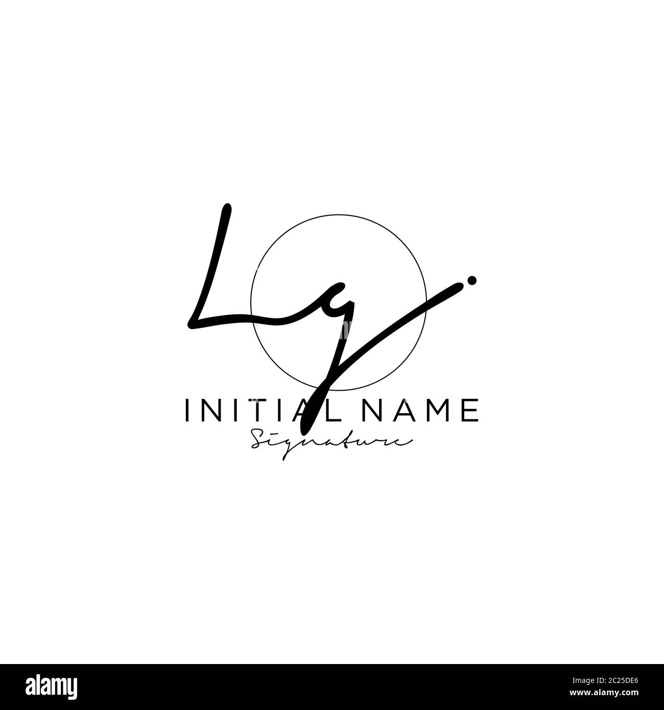 Lg initials logo hi-res stock photography and images - Alamy