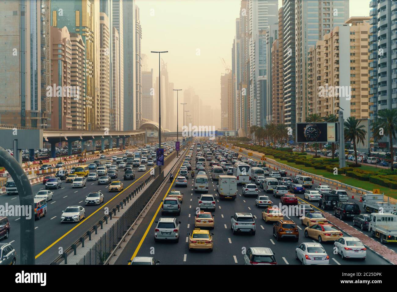 Traffic congestion dubai uae hi-res stock photography and images - Alamy