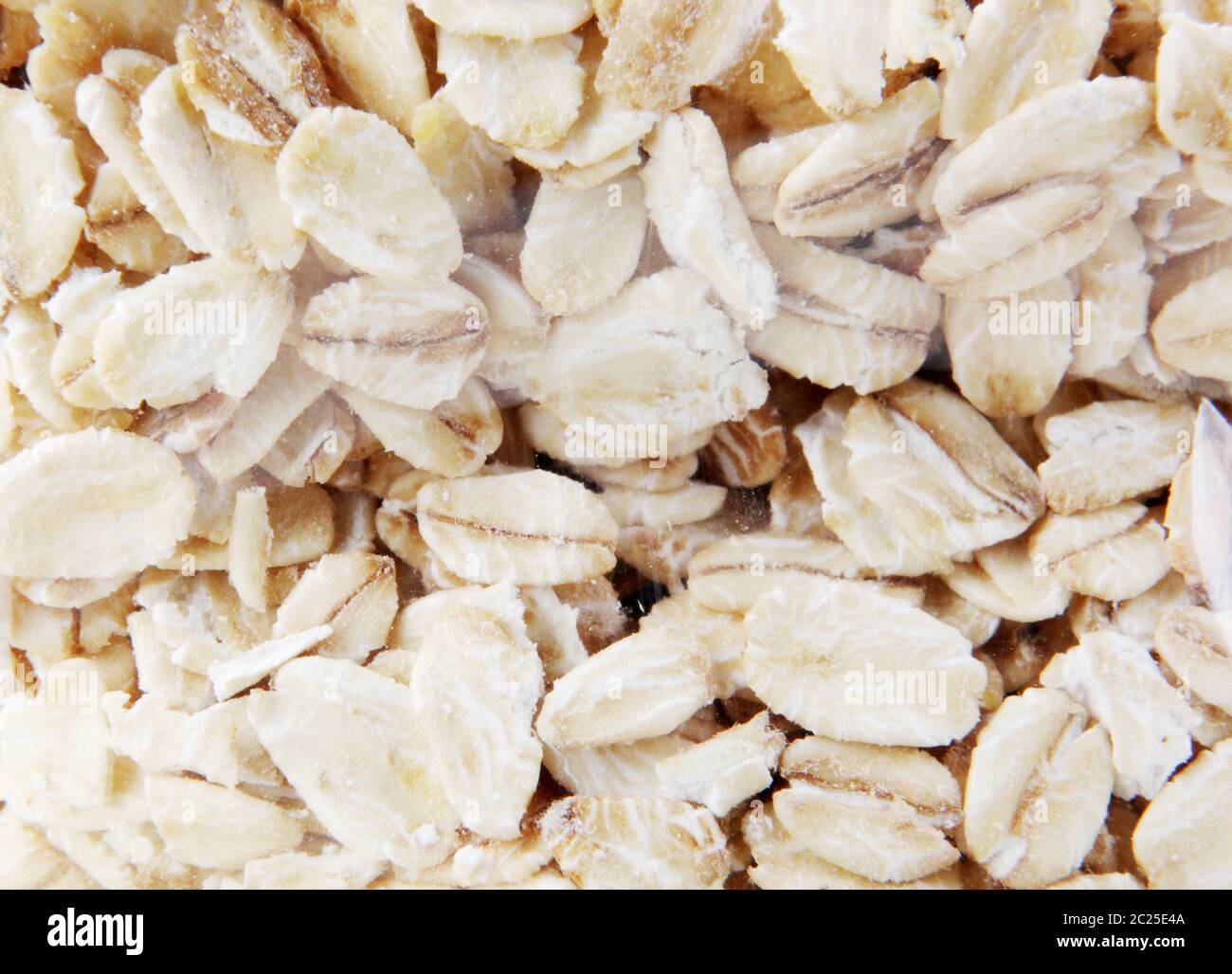 Rolled Oats Are A Type Of Lightly Processed Whole-Grain Food Stock ...