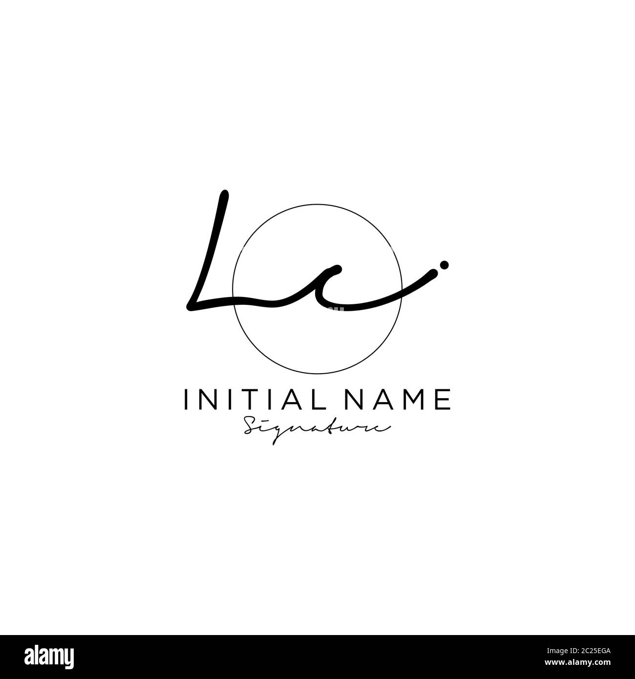Lc initials logo High Resolution Stock Photography and Images - Alamy