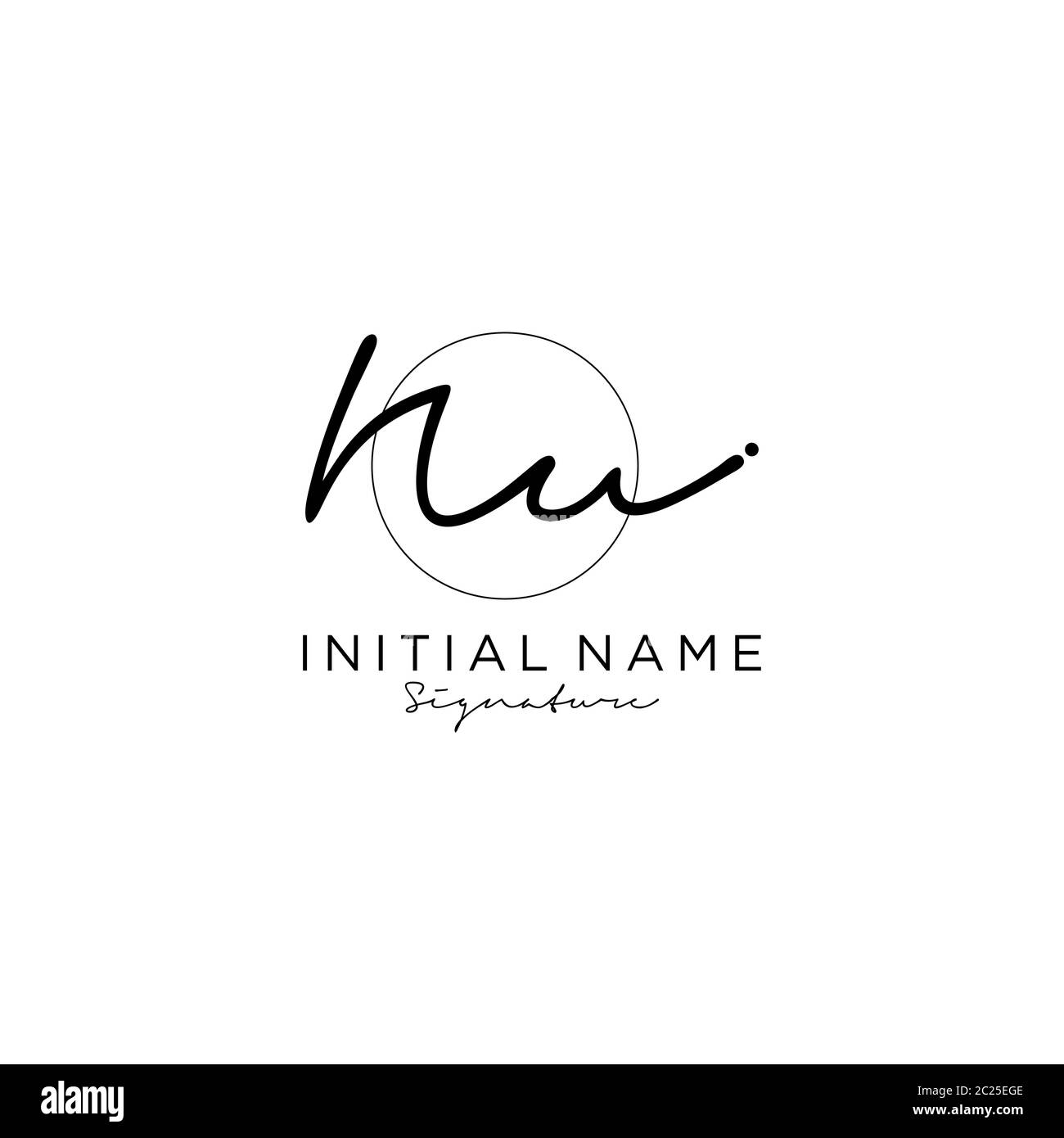 Nu initials logo hi-res stock photography and images - Alamy
