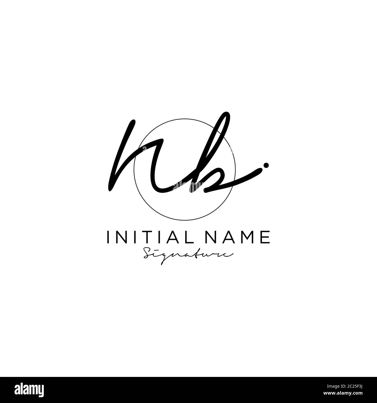 Nb signature hi-res stock photography and images - Alamy