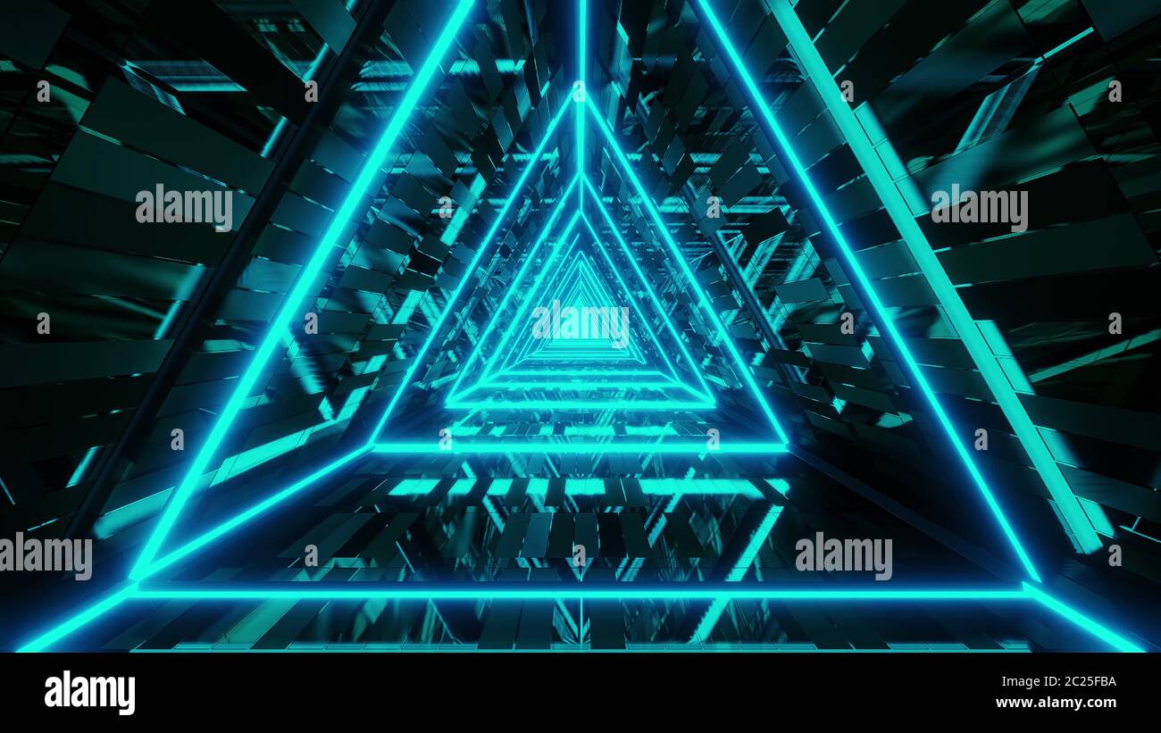 abstract glowing blue triangle wireframe background walpaper 3d ...