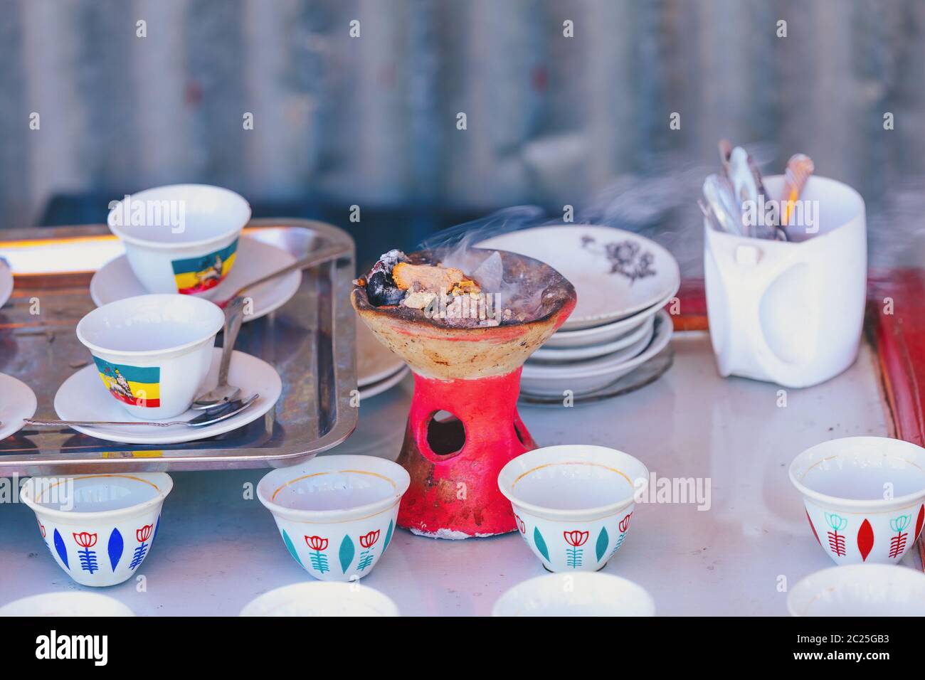 Ethiopian coffee cup hi-res stock photography and images - Alamy