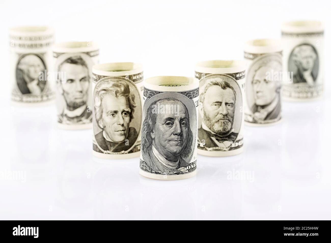 American presidents portrait hi-res stock photography and images - Alamy
