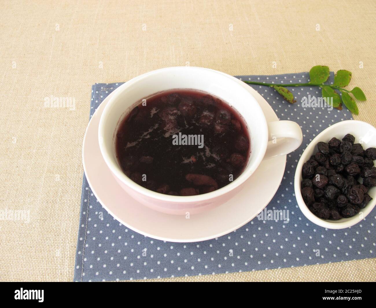 Blueberry soup hi-res stock photography and images - Alamy