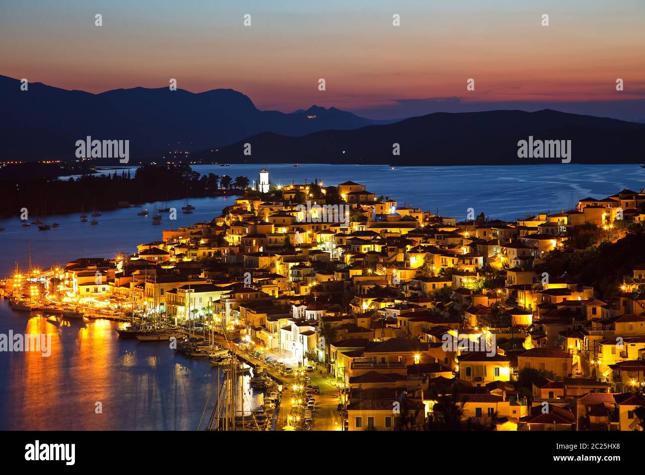 Poros night hi-res stock photography and images - Alamy