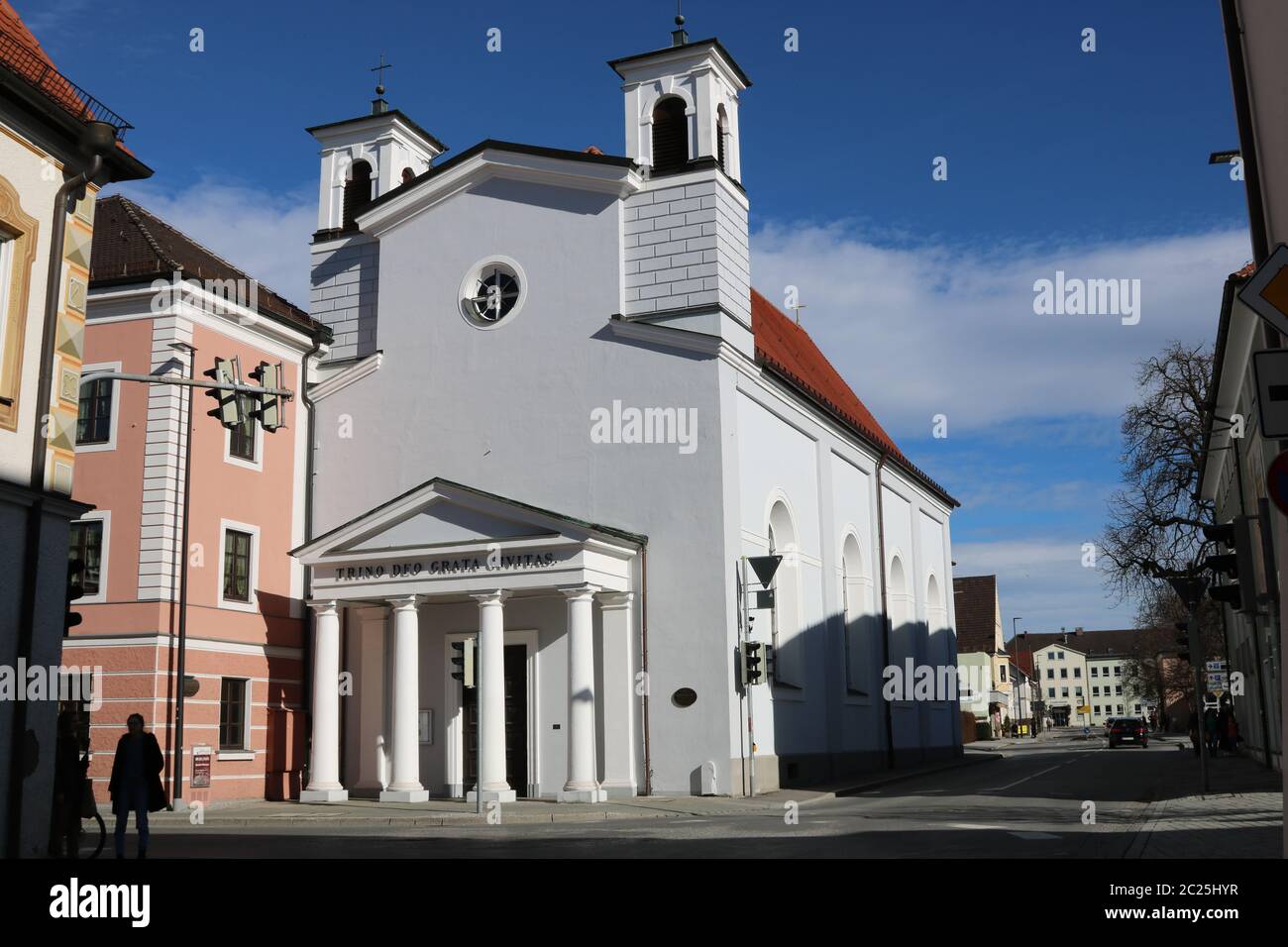 Church of Weilheim Stock Photo - Alamy