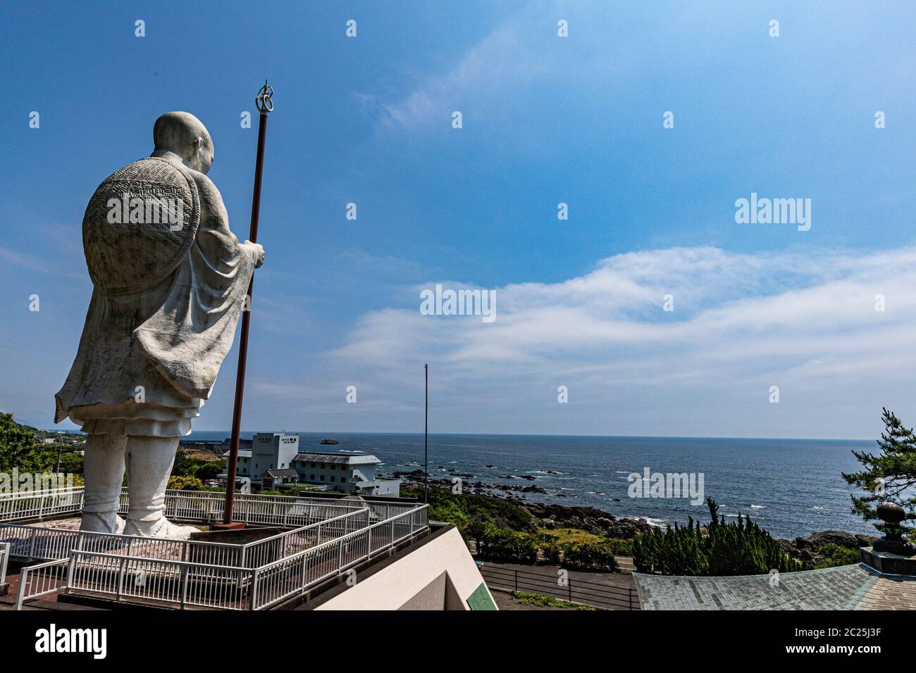 Statue of Kukai - There are several monuments to Kukai in Muroto, the ...