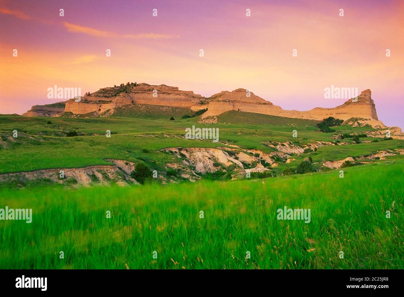 Scotts Bluff National Monument, Nebraska, USA Stock Photo - Alamy