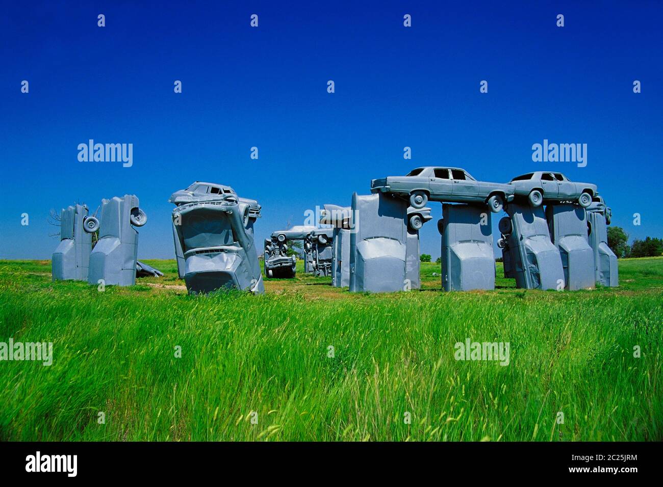 Carhenge sculpture hi-res stock photography and images - Alamy