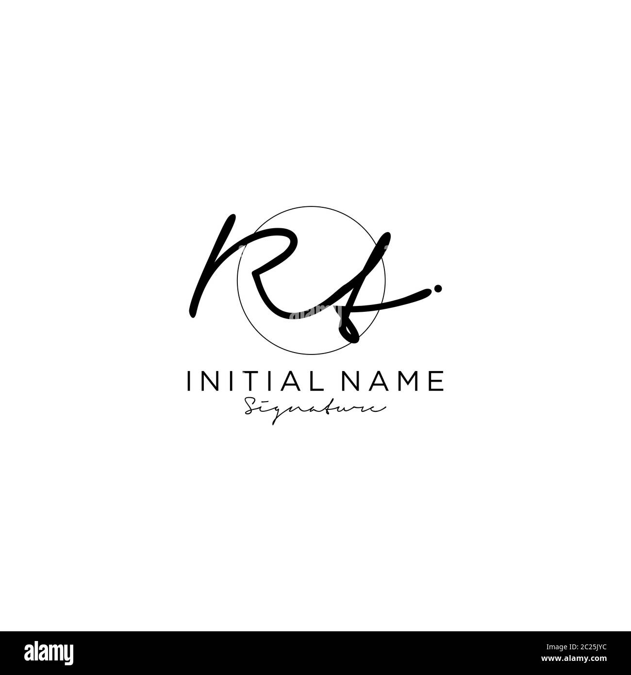 Rt signature hi-res stock photography and images - Alamy