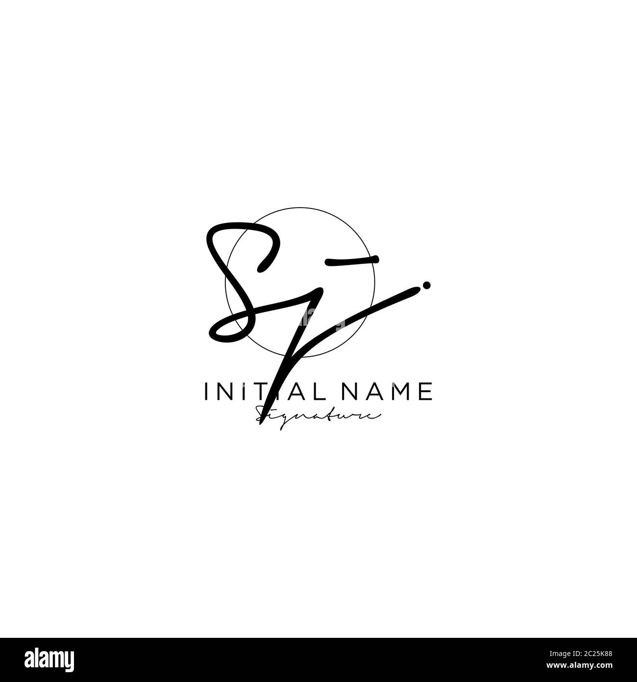 Letter sj logo Cut Out Stock Images & Pictures - Alamy