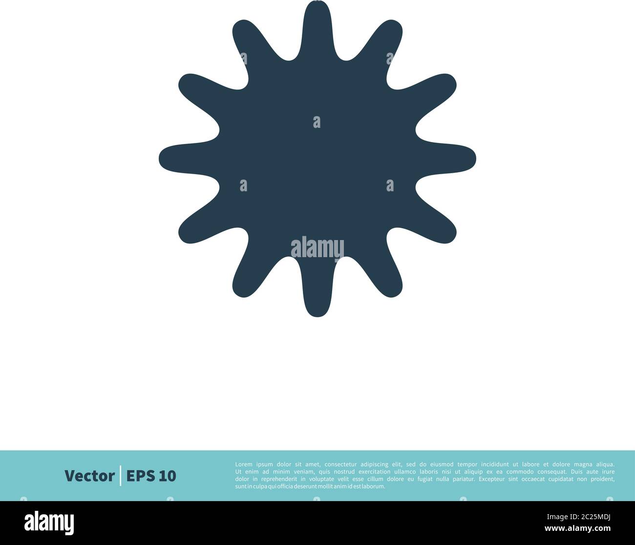 Blank Star Frame Icon Vector Logo Template Illustration Design. Vector ...