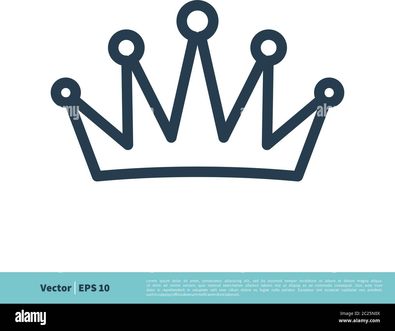 Royal Crown Icon Vector Logo Template Illustration Design. Vector EPS ...