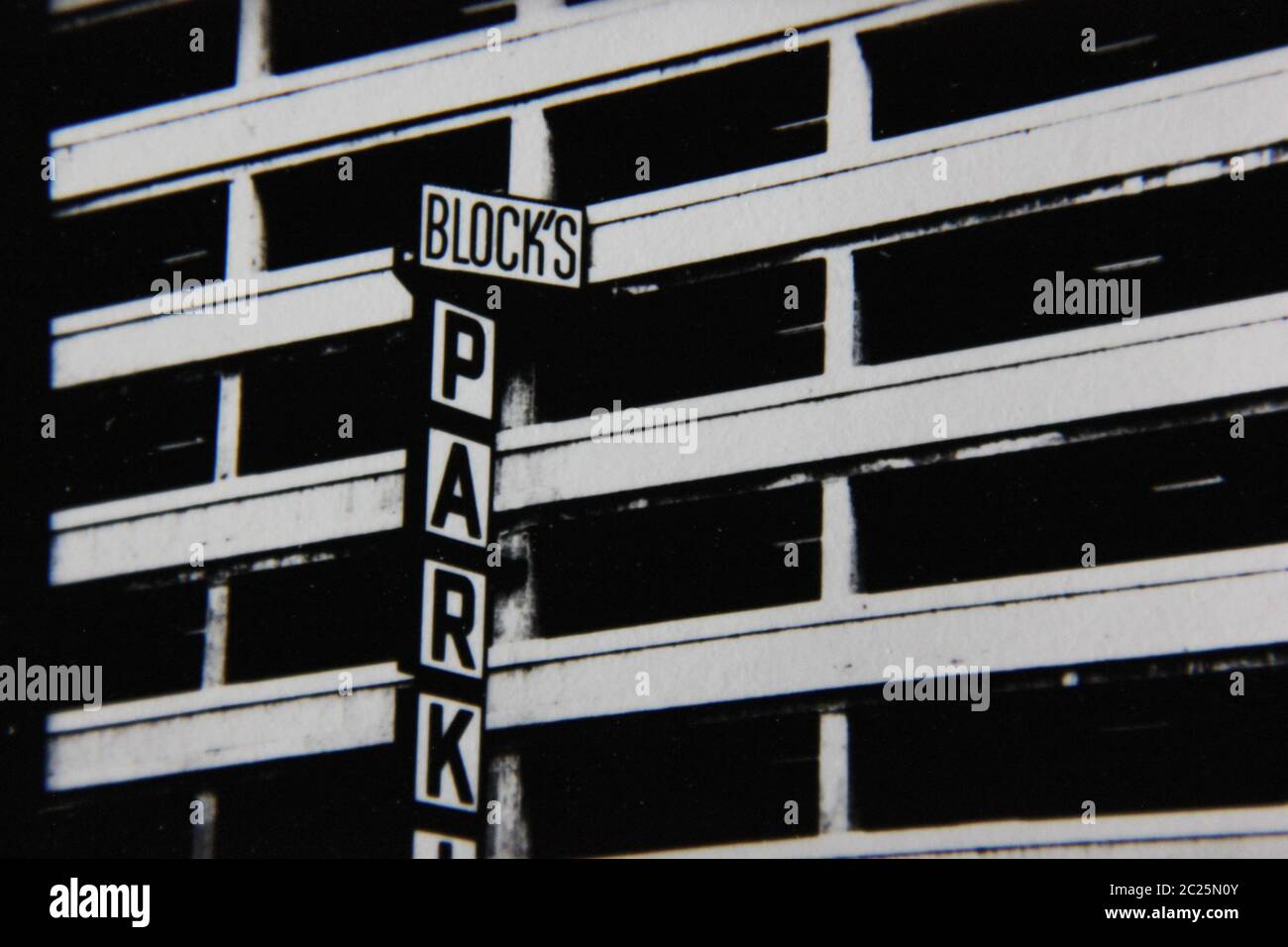 Car in parking garage 1970s hi-res stock photography and images - Alamy