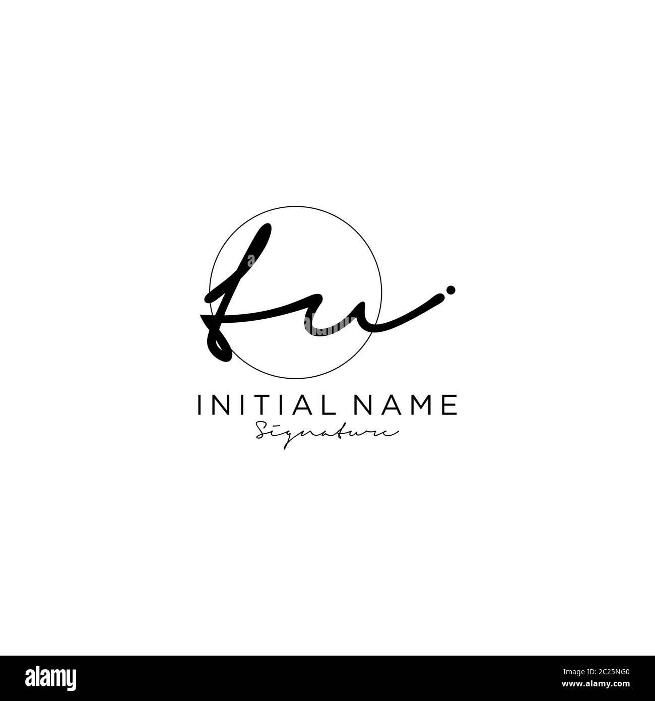 Initials vector vectors Stock Vector Images - Alamy