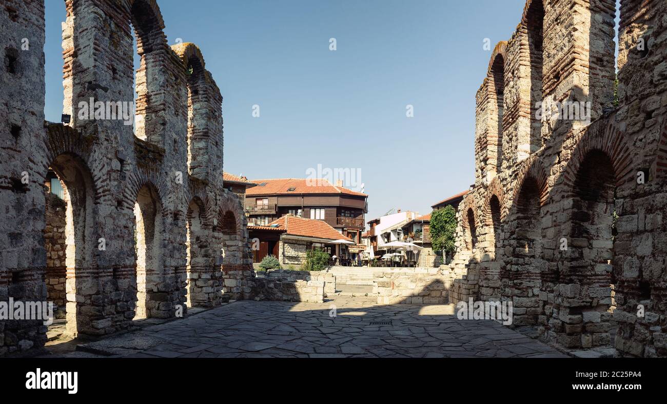 Old church ruins Stock Photo - Alamy