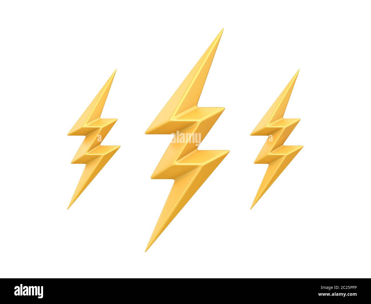 3d lightning hi-res stock photography and images - Alamy