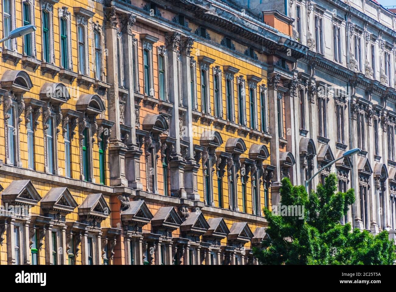 Historic architecture of downtown Budapest, Hungary Stock Photo - Alamy