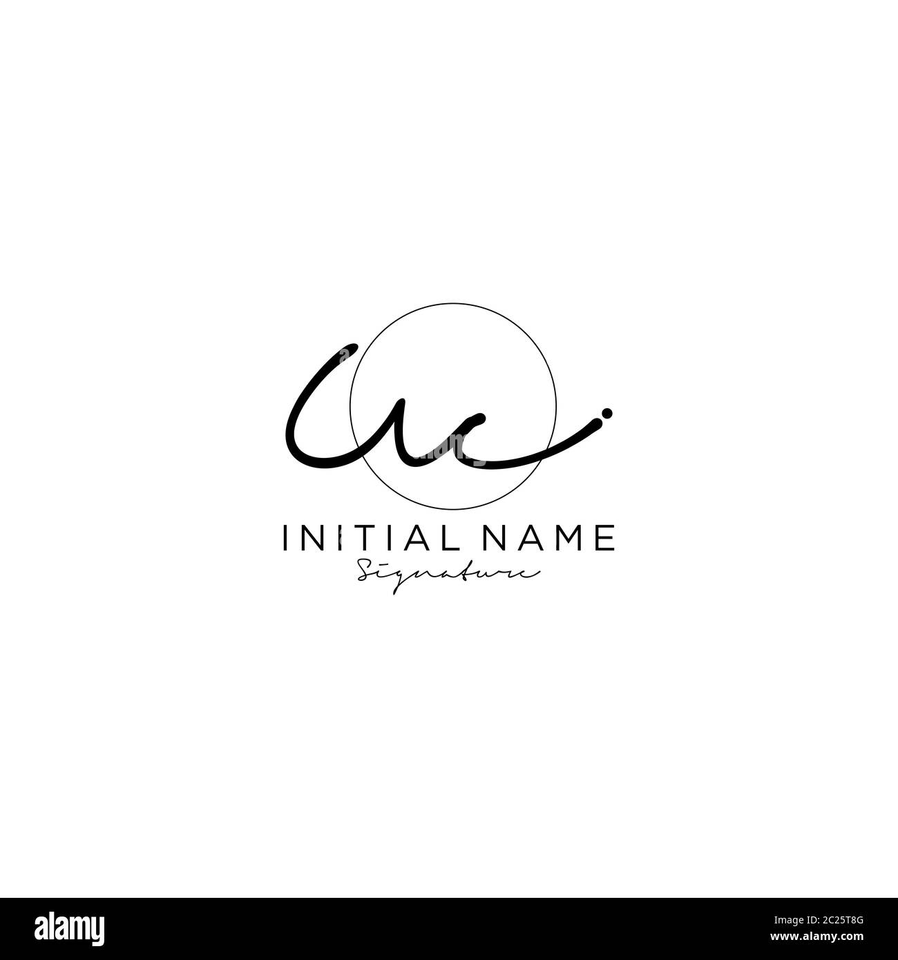 Uc signature Stock Vector Images - Alamy