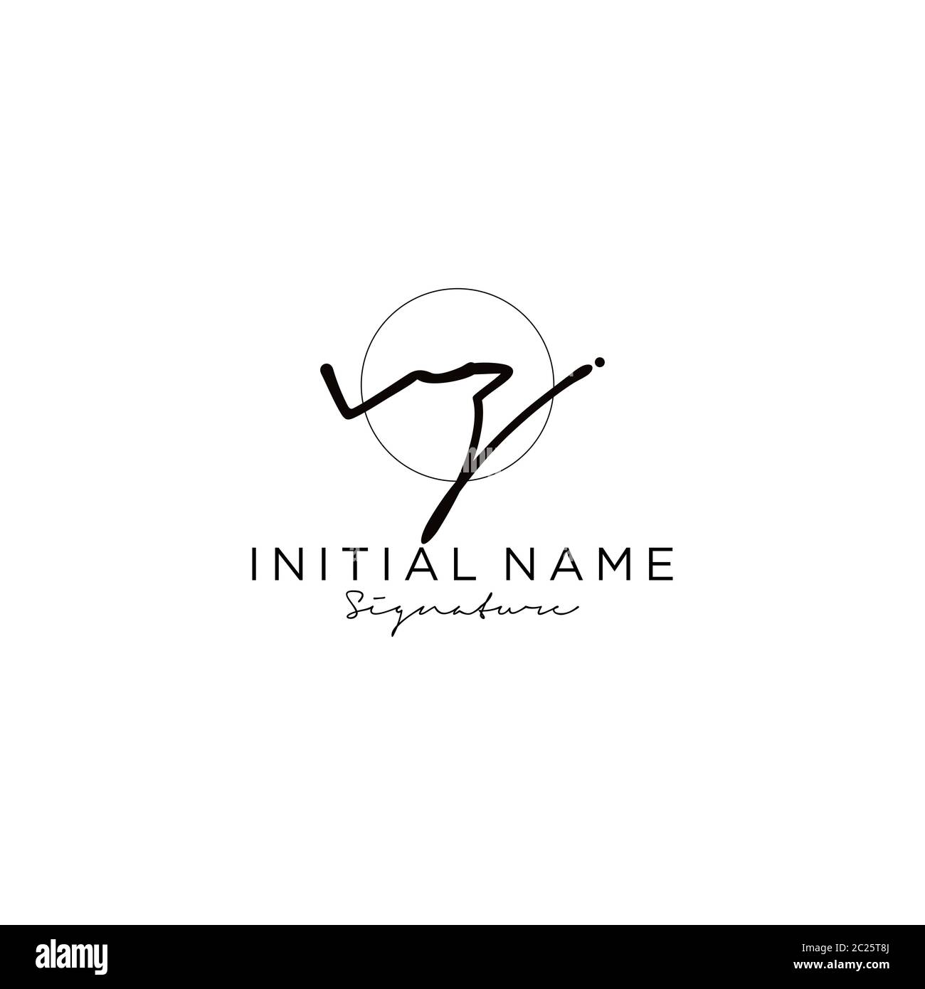 Initials vector vectors Stock Vector Images - Alamy