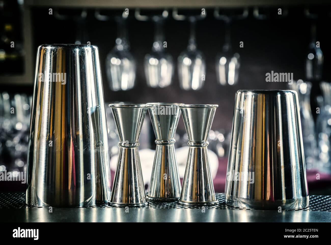 tools for the barman Stock Photo - Alamy