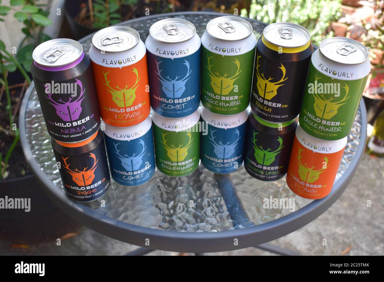 Fully recyclable wild beer alcoholic drinks cans. Modern IPA achieves ...