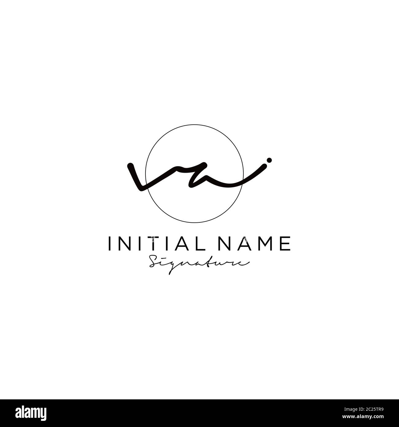 Initials vector vectors Stock Vector Images - Alamy