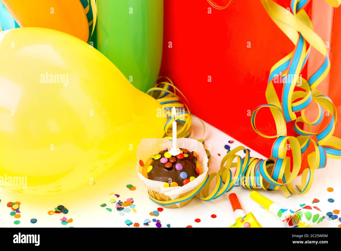 Colorful birthday gift boxes isolated on white background. Birthday ...