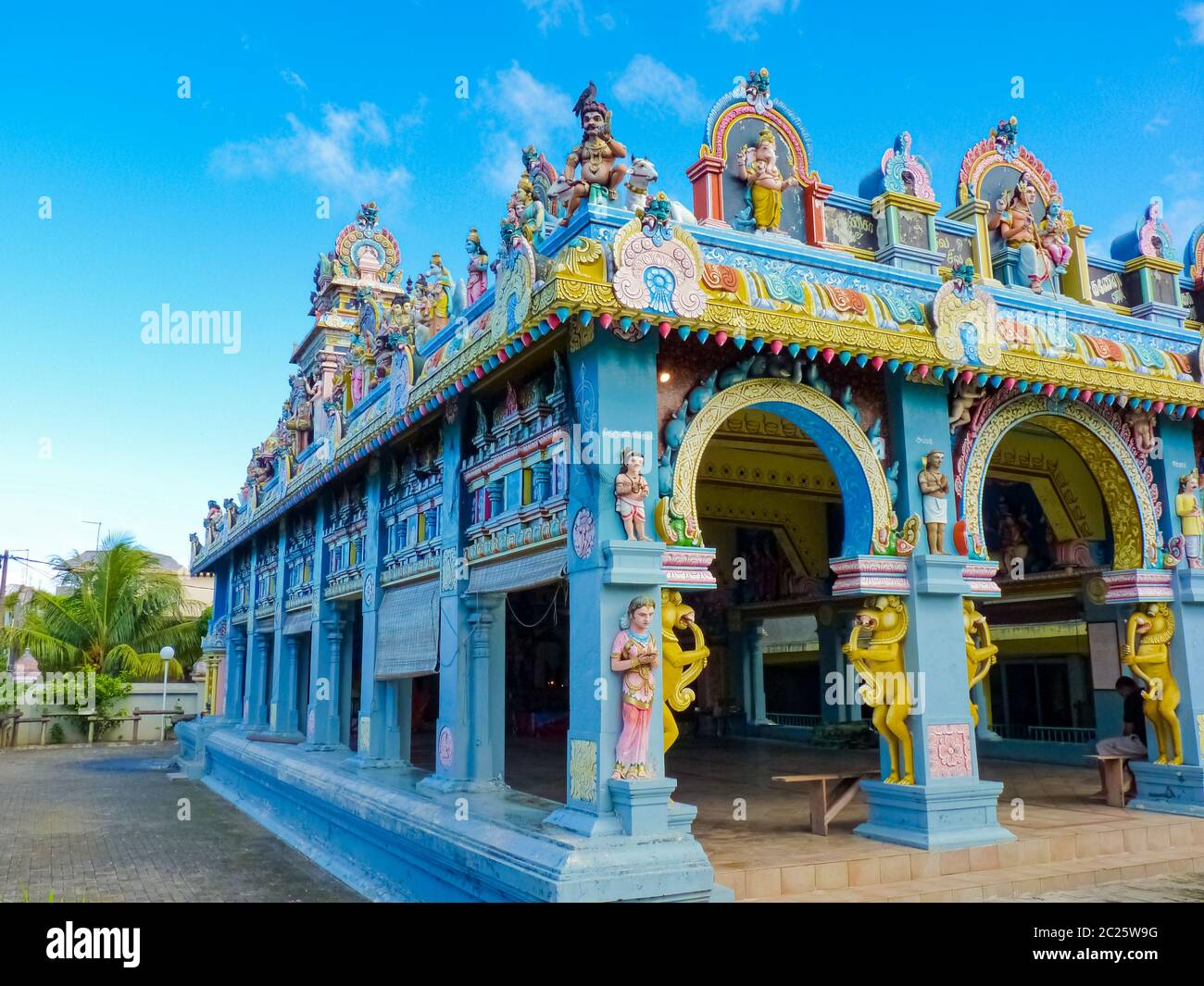 Mauritius tamil hindu temple hi-res stock photography and images - Alamy