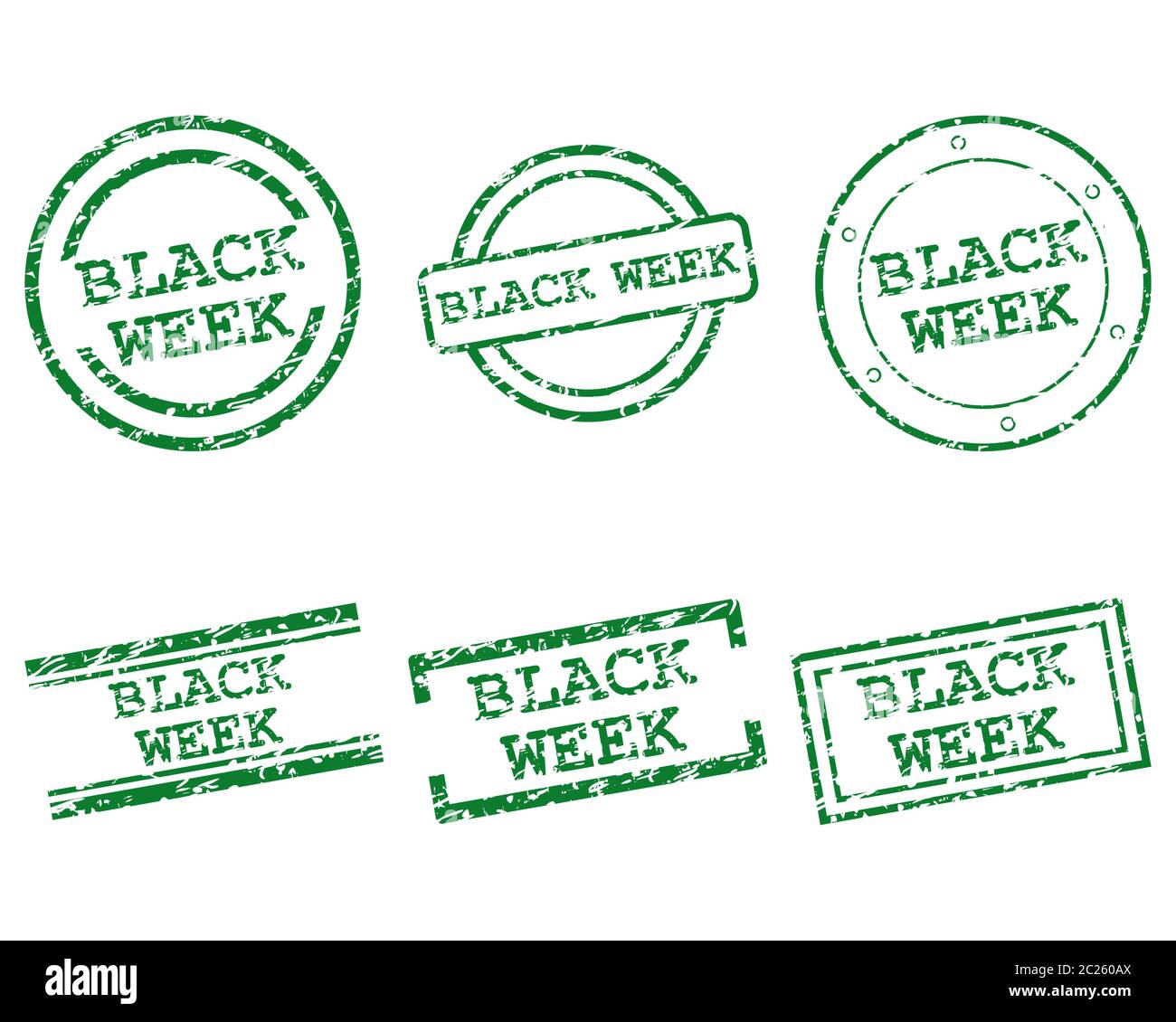 Black week Cut Out Stock Images & Pictures - Alamy