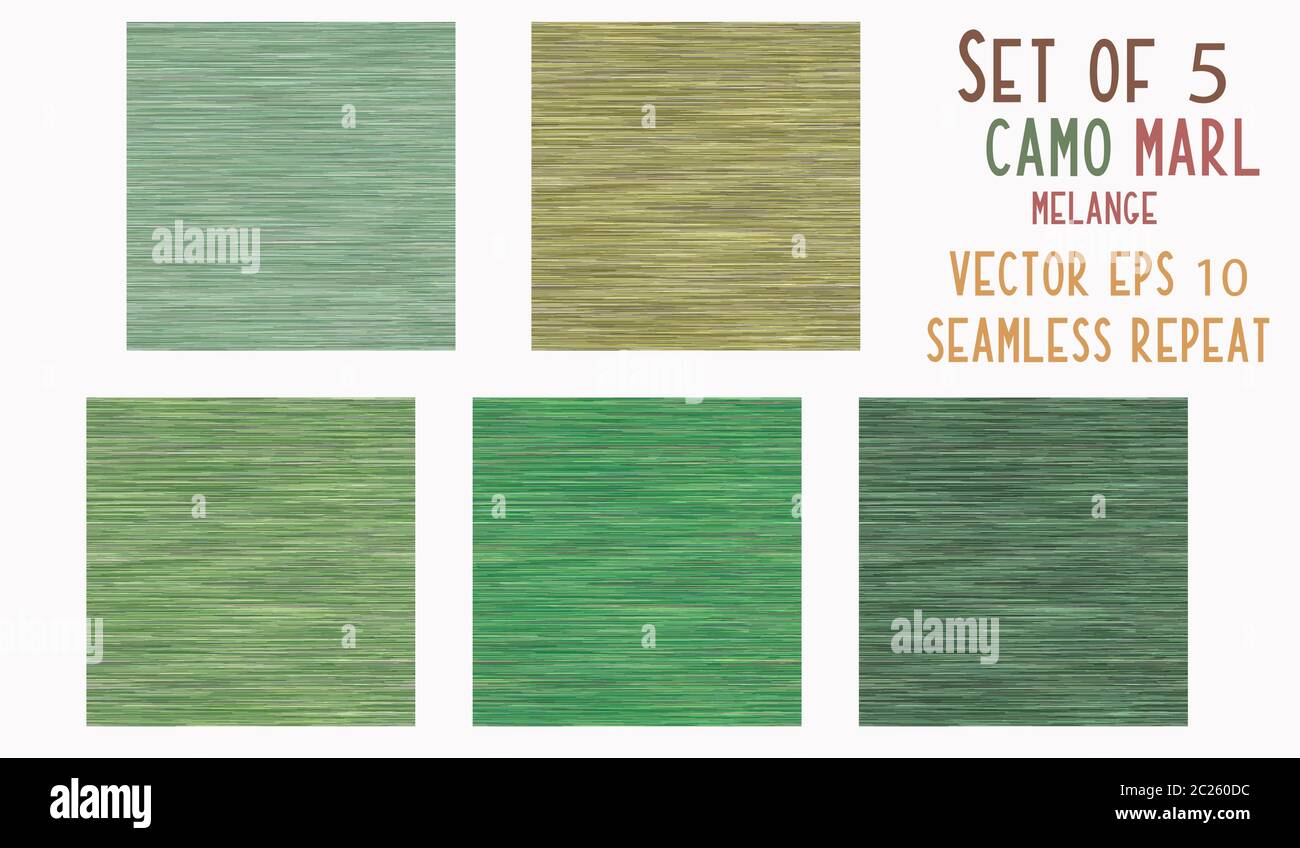 Camo Green Marl Heather Texture Background. Faux Cotton Fabric with ...