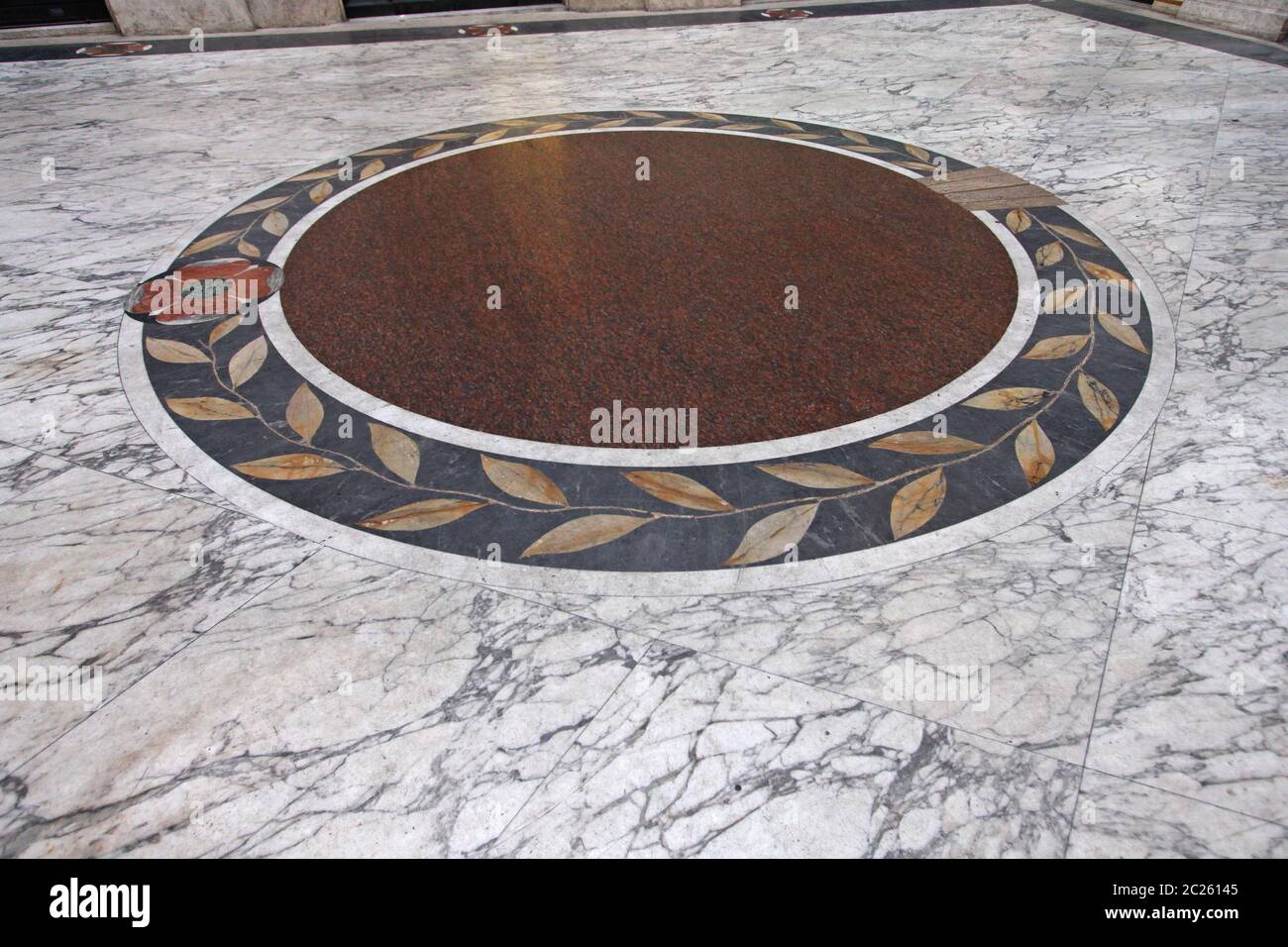 Luxury Marble Tiles Floor in Rome Italy Stock Photo - Alamy