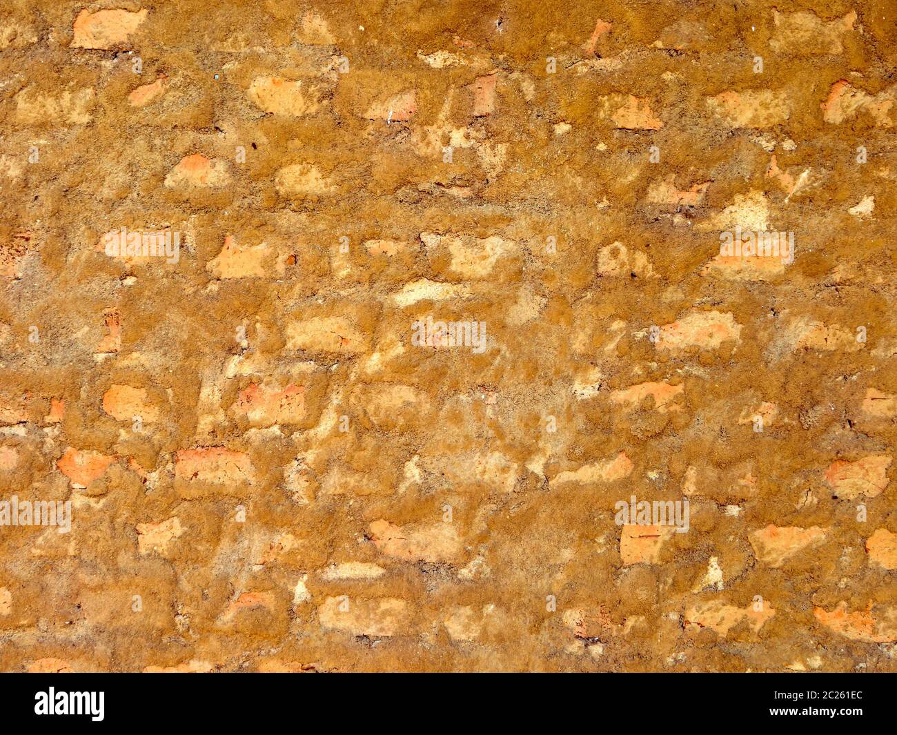 Brick wall texture in a rustic house Stock Photo - Alamy