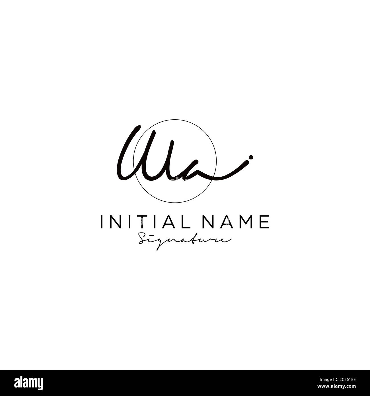 Wa signature hi-res stock photography and images - Alamy