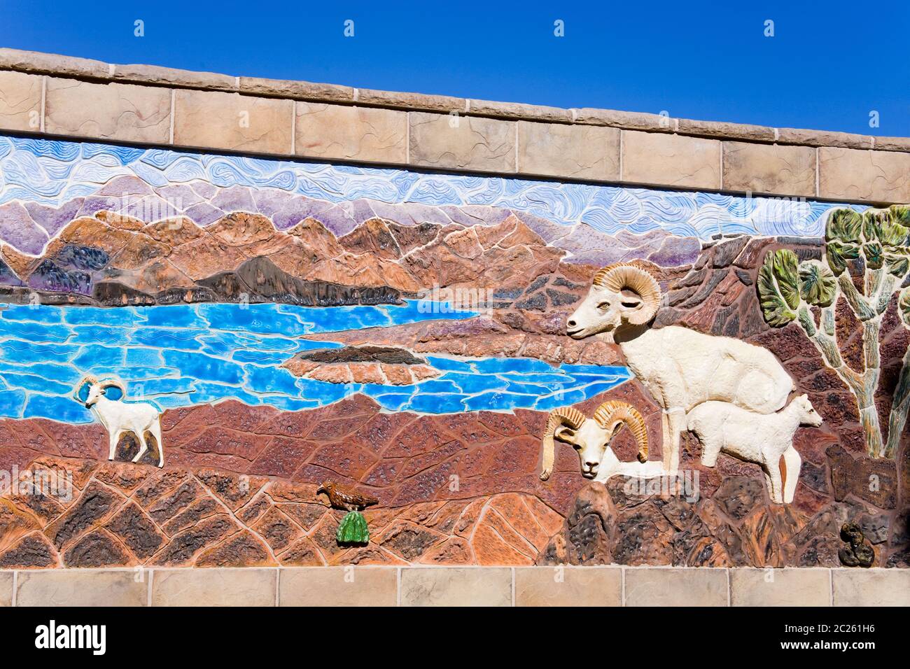 Mural in Frank T. Crowe Memorial Park, Historic District of Boulder ...